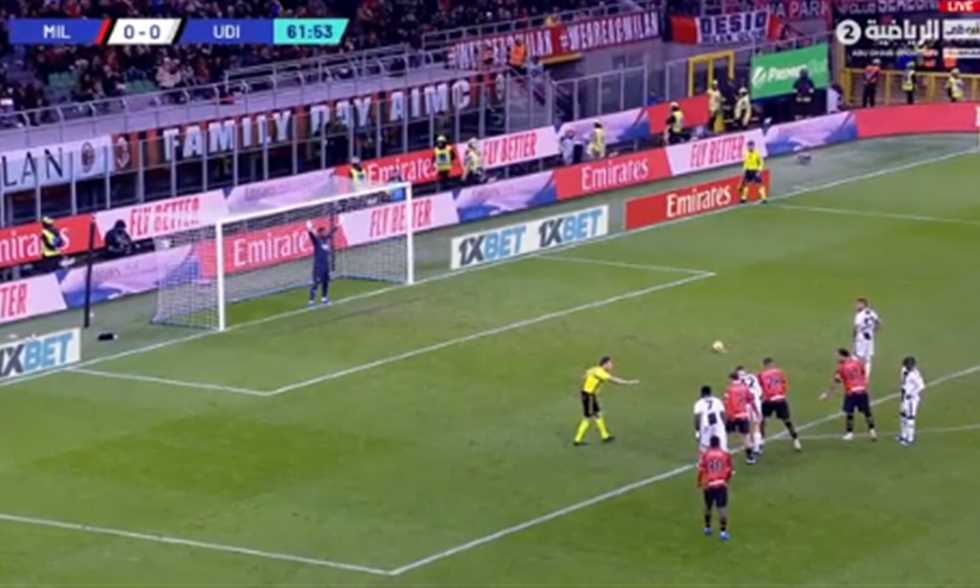 FilGoal | فيديوهات | هدف فوز أودينيزي على ميلان 1-0 (الدوري الإيطالي)