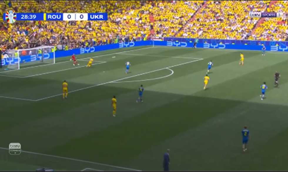 FilGoal | فيديوهات | هدف رومانيا الأول ضد أوكرانيا - ستانسيو (يورو 2024)