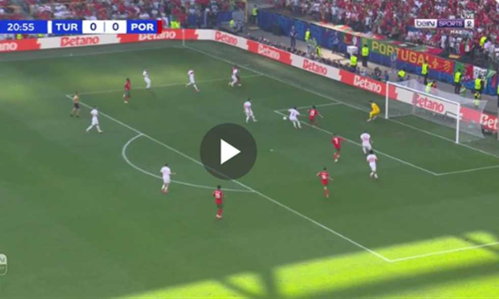 FilGoal | فيديوهات | هدف البرتغال الأول في تركيا - بيرناردو سيلفا (يورو 2024)